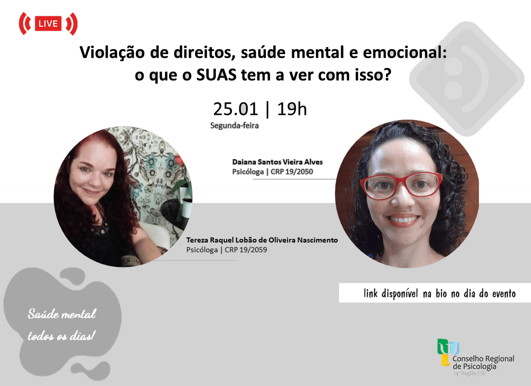 Roda De Conversa Violação De Direitos Saúde Mental E Emocional O